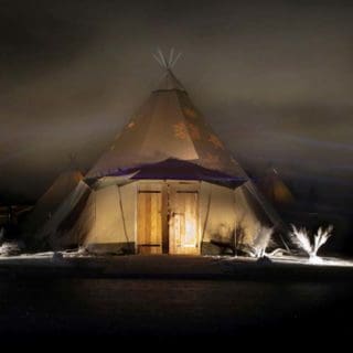 Winter Tipi Gallery | The Stunning Tents Company