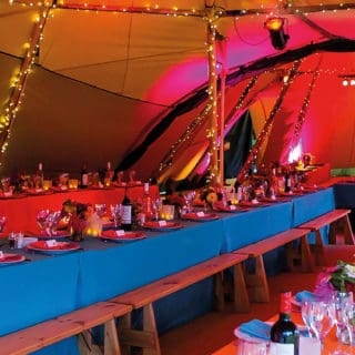 Lighting for Tipis | The Stunning Tents Company