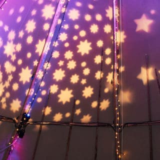 Lighting for Tipis | The Stunning Tents Company