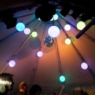 Lighting for Tipis | The Stunning Tents Company