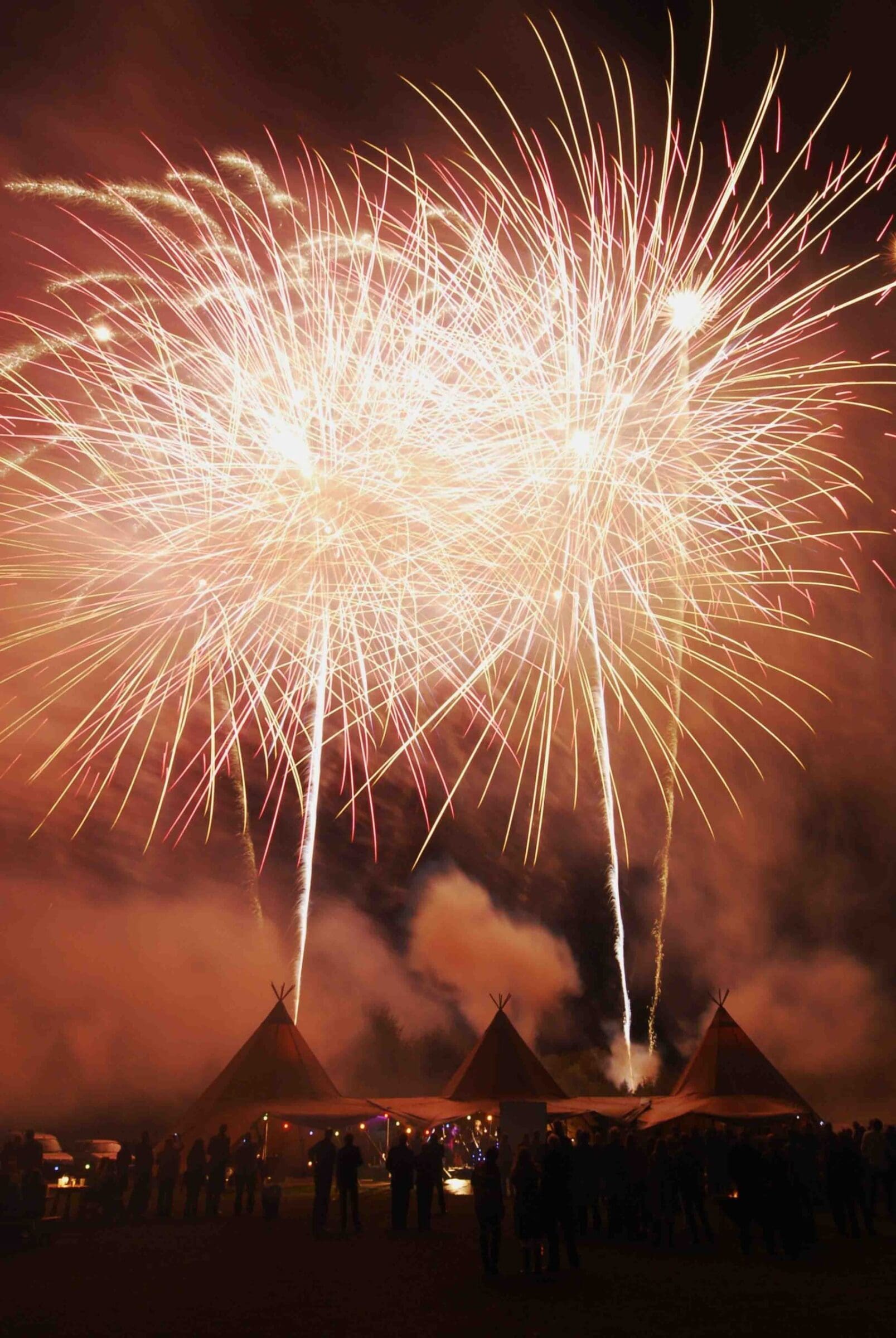 Light Up The Night: Fireworks at Your Wedding or Party - Stunning Tents